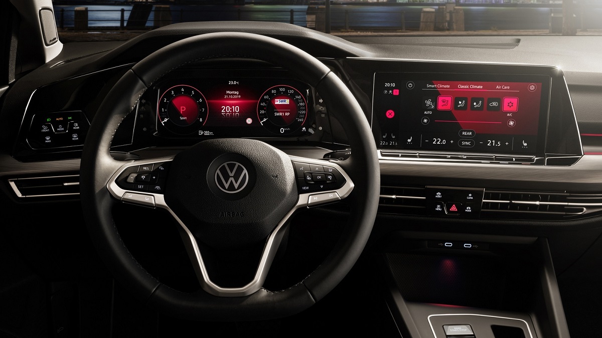 Noul Volkswagen Golf 8 – evolutie la exterior, revolutie la interior