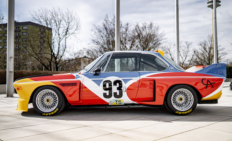 BMW 3.0 CSL by Alexander Calder (1975). Primul BMW Art Car