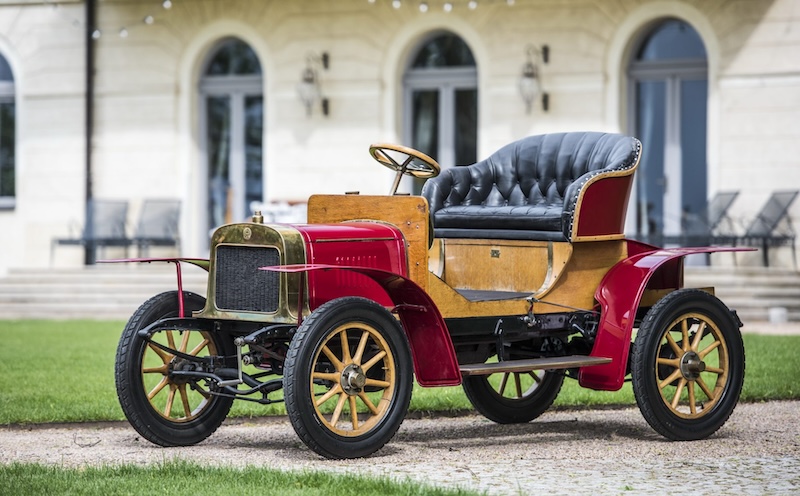 Laurin & Klement Voiturette A (1905 / 2020). Primul automobil produs la ...